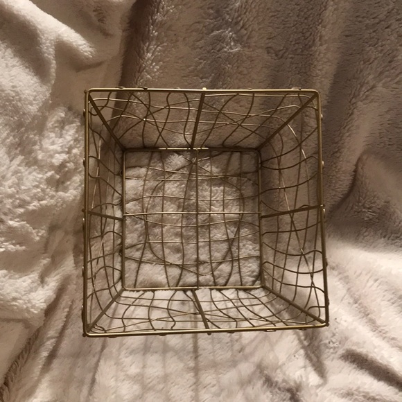 Avon | Other | Avon Gold Wired Gift Basket | Poshmark